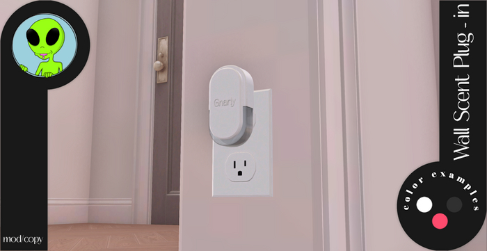 Second Life Marketplace - Gnarly. - Wall Scent Plug & Socket - Pink ...