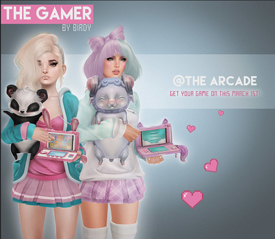 Second Life Marketplace - Birdy - The Gamer - Console - Foxy - 4 [box]