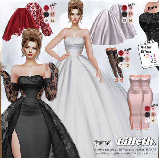 Second Life Marketplace - 17. Lilleth GRAND Skirt - Legacy