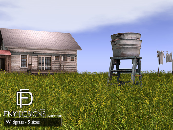 Second Life Marketplace - :FNY: Designs - Wild Grass | 100% Mesh