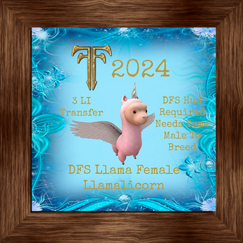 Second Life Marketplace - DFS Llama Female - Llamalicorn (Fantasy Faire ...