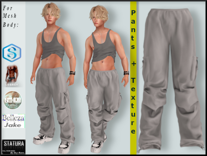 Second Life Marketplace - Pants-Eden-male Full Perm