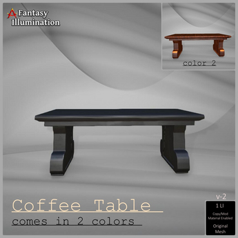 Second Life Marketplace - Coffee Table