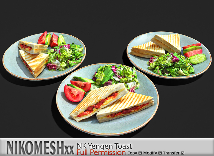Second Life Marketplace - ::NIKOMESH::Full Permission NK.Yengen Toast