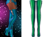 Second Life Marketplace - Brandi Thigh High Open Toe Boots 2.0 [Holo ...