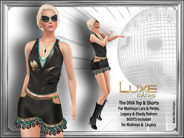Second Life Marketplace - LUXE Paris DIVA Ensemble