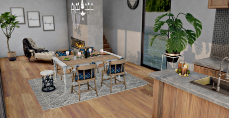 Second Life Marketplace - Eden Rentals - Modern cozy house