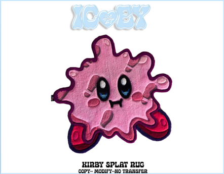 Second Life Marketplace - Icey-Kirby Splat Rug