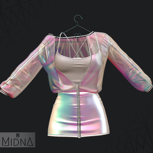 Second Life Marketplace - MIDNA - Blythe Dress - HOLO1 [ADD]