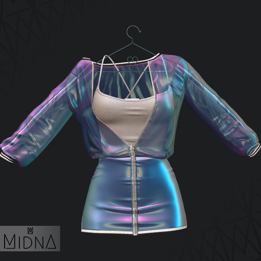 Second Life Marketplace - MIDNA - Blythe Dress - HOLO2 [ADD]