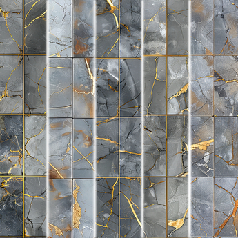 Second Life Marketplace - 5pc Fossil grey och golden tiles seamless ...