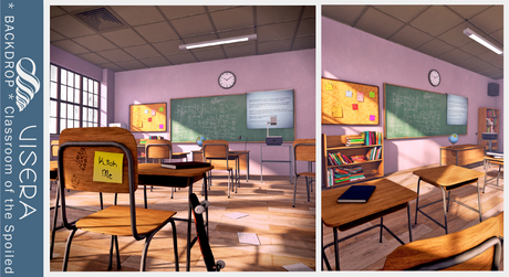Second Life Marketplace - BACKDROP Classroom of the Spoiled