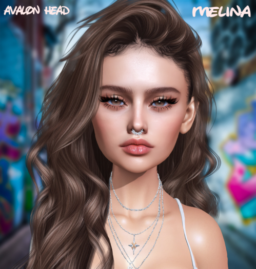 Second Life Marketplace - GlissElla Beauty - MELINA Lelutka AVALON Head ...