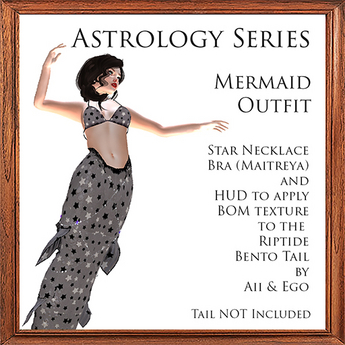 Second Life Marketplace - Astrology Series: Mermaid Outfit (Riptide)