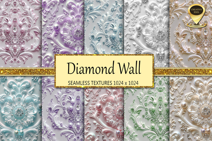 Second Life Marketplace - Diamond Wall Seamless Textures