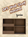 Second Life Marketplace - DFS Wall Shelf Natural