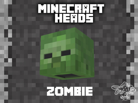 Second Life Marketplace - [Qh3D] Minecraft Zombie Head