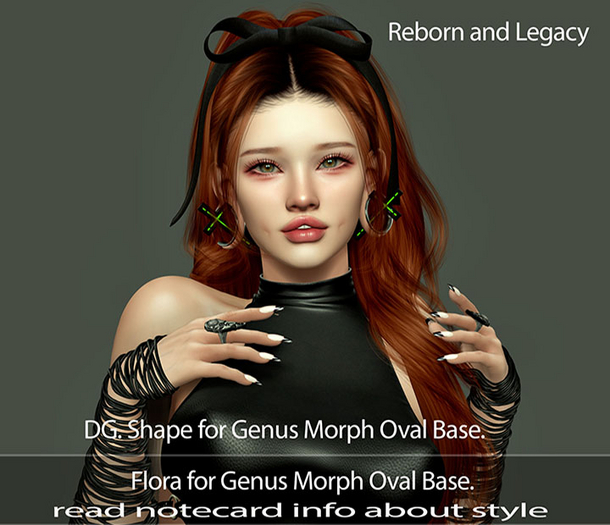 Second Life Marketplace - Depraved Girls. DG. Flora for Genus Morph ...