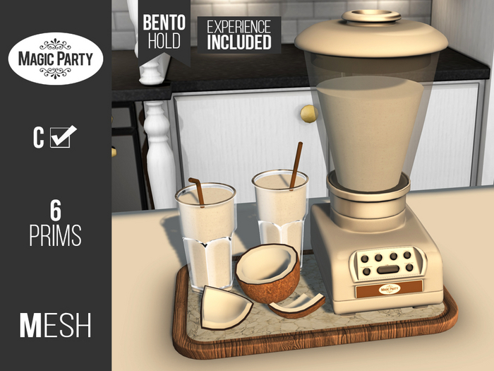 Second Life Marketplace - Coco [Fruit Blender] [BENTO] MIIX MARKETPLACE