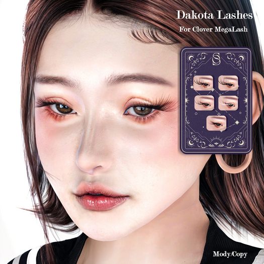 Second Life Marketplace - Ohrion Store- Dakota Lashes For Clover ...