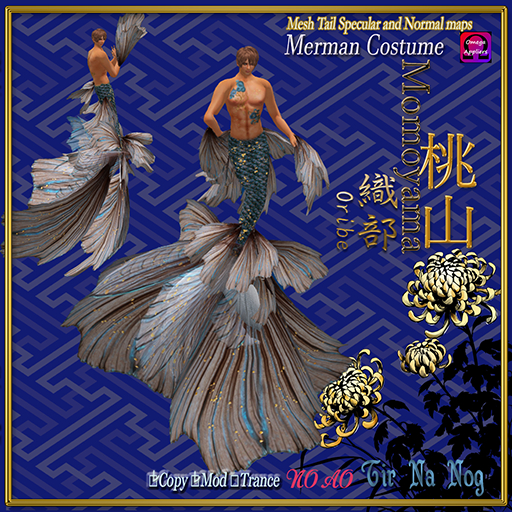 Second Life Marketplace - **TNN**Merman costume =Momoyama= oribe