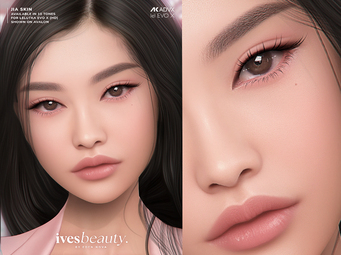 Second Life Marketplace Ives Jia Skin Evox Fatpack