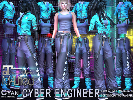 Second Life Marketplace - LaraX Only DEMO 7x MALified Cyber Engineer ...