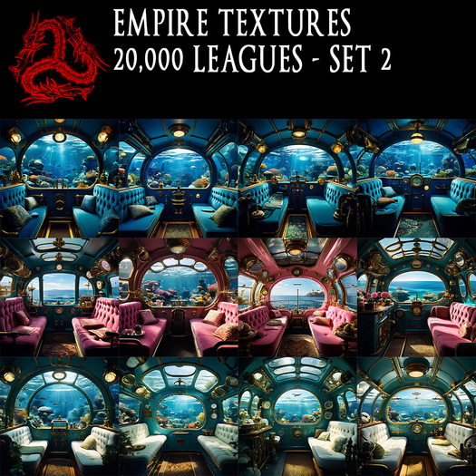 Second Life Marketplace - EMPIRE TEXTURES - 20,000 Leagues - set 2
