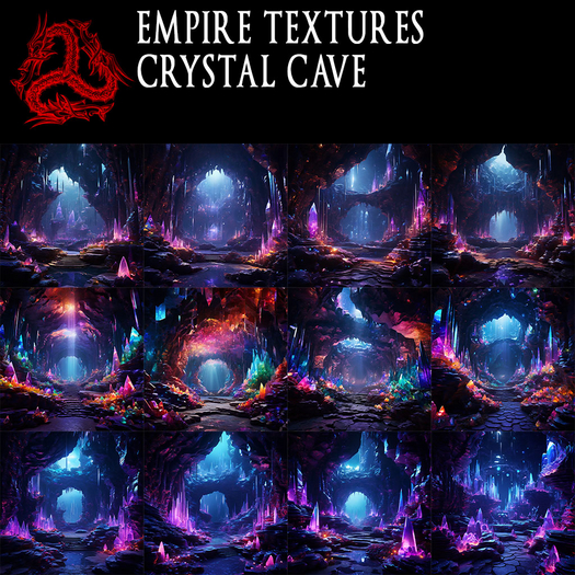 Second Life Marketplace - EMPIRE TEXTURES - crystal cave
