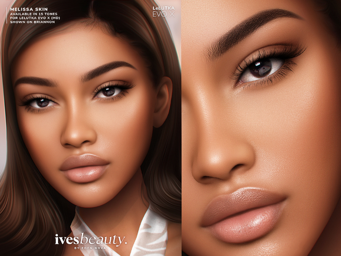 Second Life Marketplace - IVES - Melissa Skin (EvoX) - #FATPACK