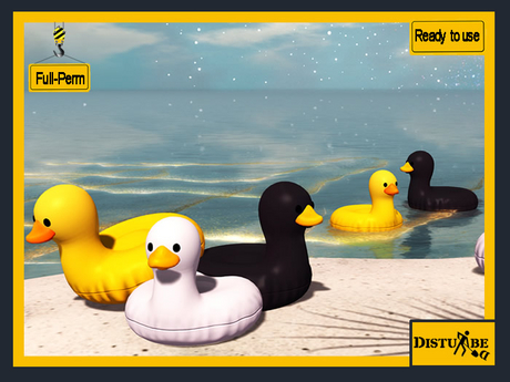 Second Life Marketplace - ::DisturbeD:: Summer Fun - Duck Inflatable ...