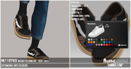 Second Life Marketplace - [KuddelMuddel] Banned Low / Desert