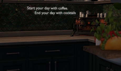 Second Life Marketplace - Ink Therapy - Coffee & Cocktails Sign