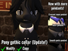 Second Life Marketplace - [OP] Goth collar By Far-Off Pawductions