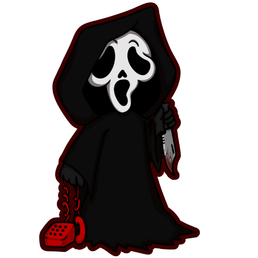 Second Life Marketplace - GHOSTFACE - CHIBI - SCREAM