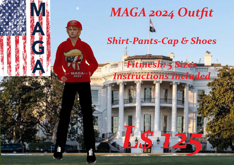 Second Life Marketplace - MAGA 2024 Outfit-Male