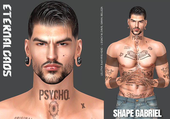Second Life Marketplace - Eternal Caos-Shape GABRIEL EvoX KRIS