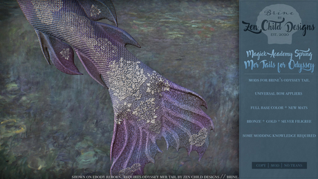 Second Life Marketplace - Brine - Magick Academy Spring PEACH Mod for ...