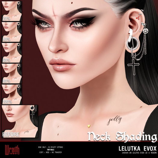 Second Life Marketplace - - wraith - Neck Shading [EvoX]