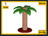 Second Life Marketplace - ::DisturbeD:: Palm Tree Cat Scratching Post ...