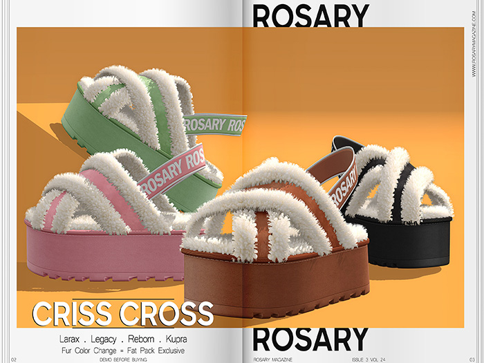 Second Life Marketplace - Rosary. Criss Cross . Fat Pack