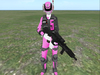 Second Life Marketplace - power rangers spd pink swat mode