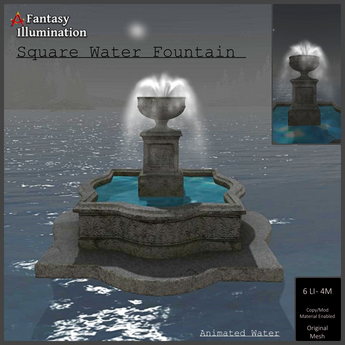 Second Life Marketplace - Fountain