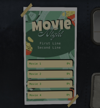Second Life Marketplace - Tooley - Movie Night Poll Poster
