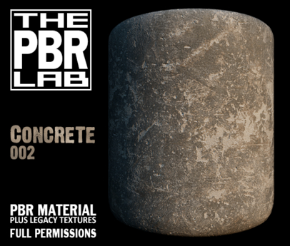 Second Life Marketplace - The PBR Lab - Concrete Vol.1 Multipack - PBR ...