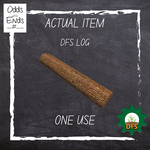 Second Life Marketplace - DFS Log - Actual Item