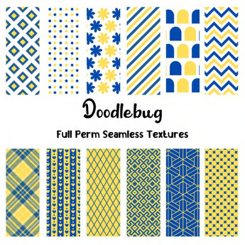 Second Life Marketplace - Full Perm Seamless Blue & Yellow Textures