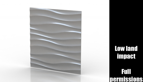 Second Life Marketplace - Panel_DUNA_ACCENT_Rifinitura_Wall_Decor_