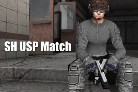Second Life Marketplace - SH RP Prop Gun - USP Match