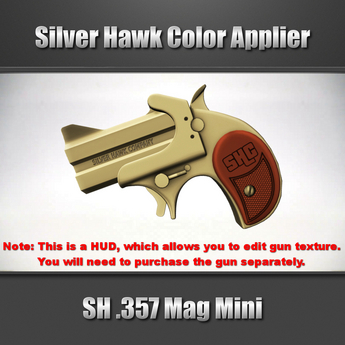 Second Life Marketplace - SH RP Prop Gun - .357 Mag Mini